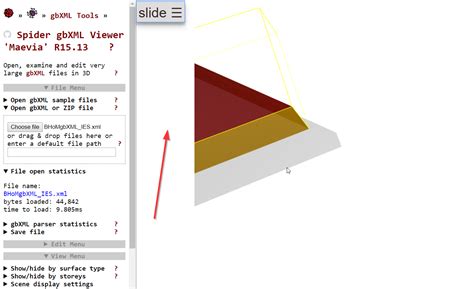spider gbxml viewer r15 3 can not see full model · issue 23 · ladybug