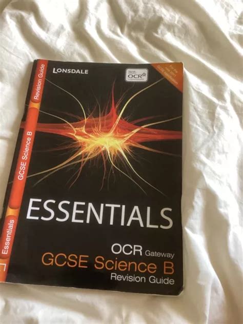 Collins Ocr Gcse Gateway Extended Science B Essentials Revision Guide Book Eur 0 87 Picclick De