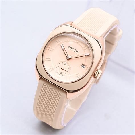 Jual Bisa Cod Jam Tangan Rubber Cewek Terbaru Tali Karet Kekinian Mewah Elegan Ada