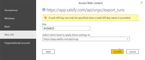 A Web Api Key Can Only Be Specified When A Web Api Microsoft