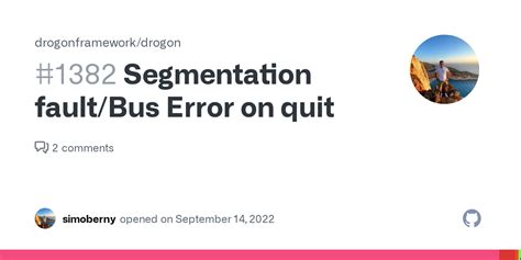 segmentation fault bus error on quit · issue 1382 · drogonframework