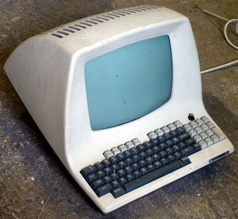 Lear Siegler Adm3a Vdu Computer Terminal From 1974 Electroprops