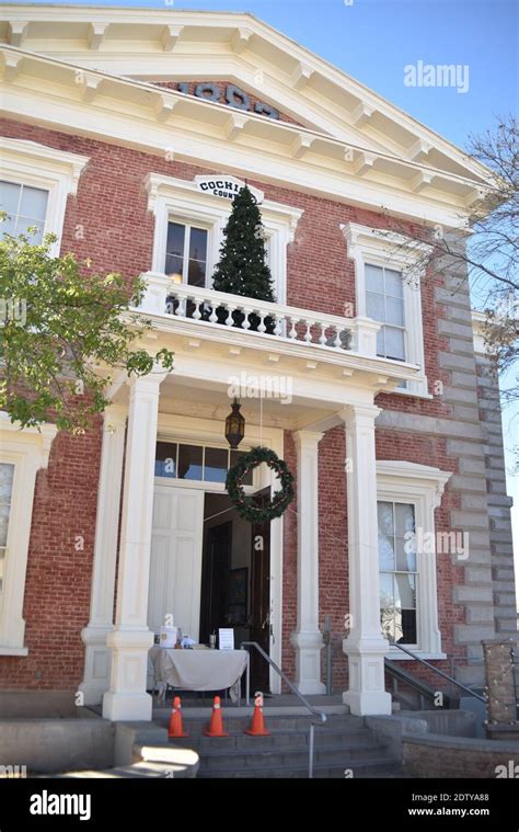 Tombstone Az Usa 12152020 Cochise County Courthouse 1882 Now