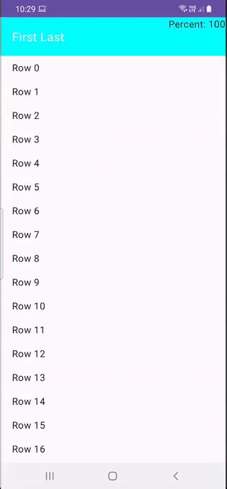 Observing Position Of Item In Lazy Column In Jetpack Compose Stack