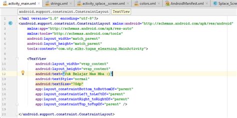 Tutorial Membuat Splash Screen Dengan Timer Step Down Di Dalam Android Studio