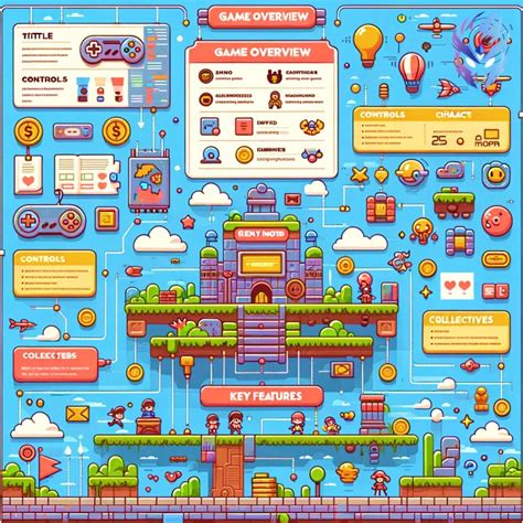 🌟 Game Overview Infographic 🌟 In 2025 Game Concept Art Pixel Art Games Game Ui Design