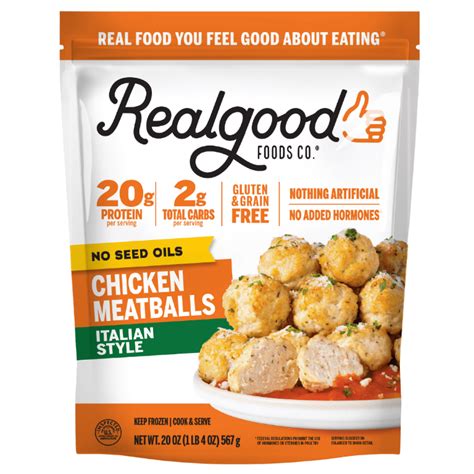 Chicken Meatballs Real Good Foods