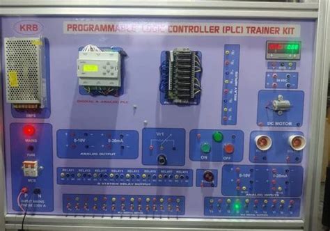 Digital Programmable Logic Controller Plc Trainer Kit For Laboratory At ₹ 65000 In New Delhi