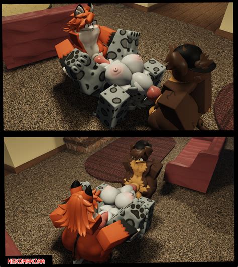 Rule 34 1female 2male 3d Brown Fur Canine Deepthroat Fox Furry Male