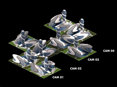 3000ad Architecture Tile 0017 2x2 Dimetric Projection Illustrations