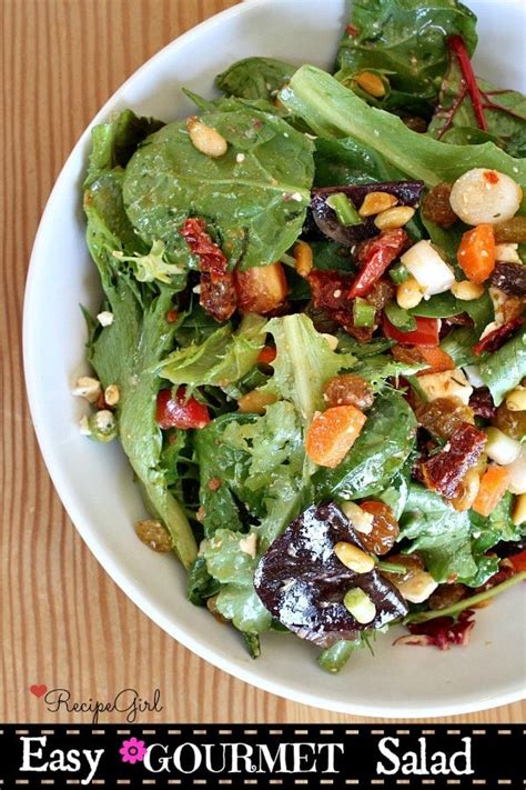 Easy Gourmet Salad Recipe Girl