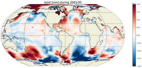 Eccov4 Global Volume Budget Closure — Ecco Version 4 Python Tutorial 4