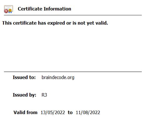 Expired Tls Certificate · Issue 2 · Braindecode