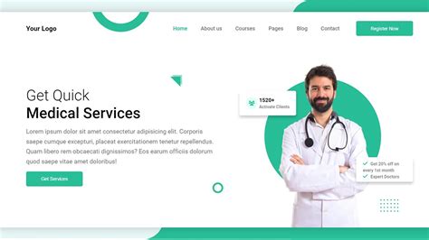 شرح كيفية عمل 1 Landing Page Using Html And Css Youtube