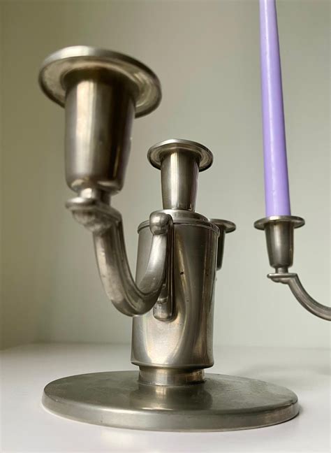 1930s Svenskt Tenn Pewter Pair Of Candelabras Sweden For Sale At 1stdibs