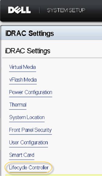 Lifecycle Controller Update Required On Dell Server Blackcat Reasearch Facility