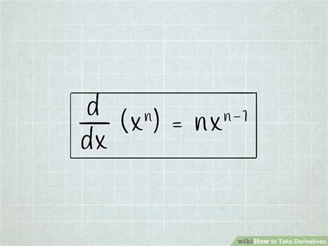 3 Ways To Take Derivatives Wikihow