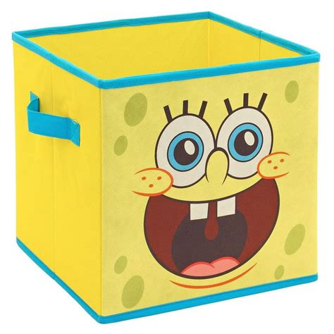 Nickelodeon Spongebob Squarepants Storage Cube Bed Bath And Beyond 9121422 Spongebob