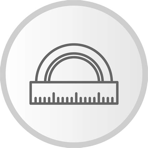 Protractor Vector Icon 15453246 Vector Art At Vecteezy