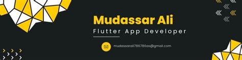 Mudassar Ali On Linkedin 🔅 Flutter Crossaxisalignment Vs Mainaxisalignment 🔆 For