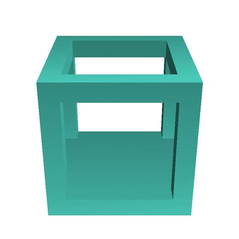 3d Printer Files 3mf File Funky Hollow Calibration Cube Creality Cloud