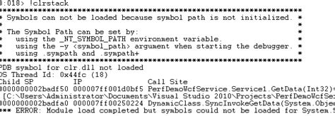Using WinDbg To Troubleshoot WCF Performance Issues Sergey Barskiys Blog