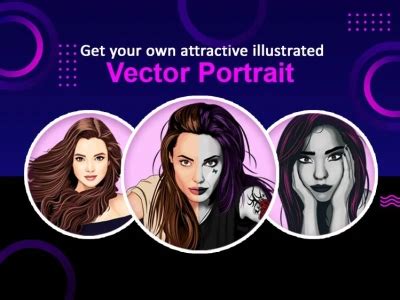 A Vector Illustration Vector Tracing Vector Art Portrait Upwork