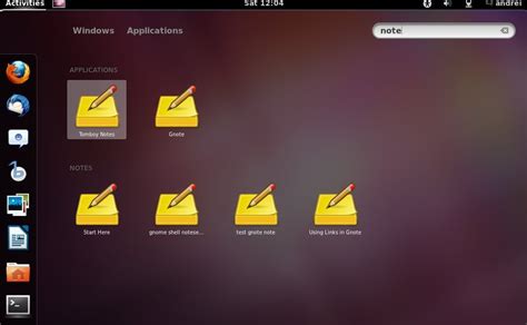 Tomboy And Gnote Gnome Shell Search Provider ~ Web Upd8 Ubuntu Linux