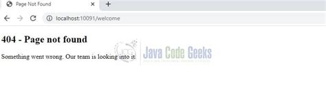 Whitelabel Error Page In Spring Boot Examples Java Code Geeks 2025