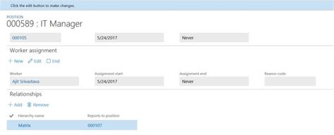 Configurable Hierarchy On Workflows In Dynamics 365 For Operations