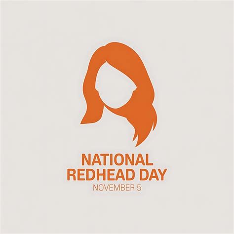 World Redhead Day Premium Ai Generated Vector