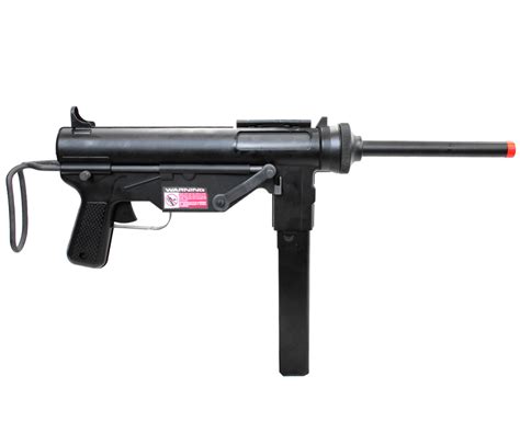 Ics Full Metal M3 Grease Gun Wwii Airsoft Submachine Gun Aeg