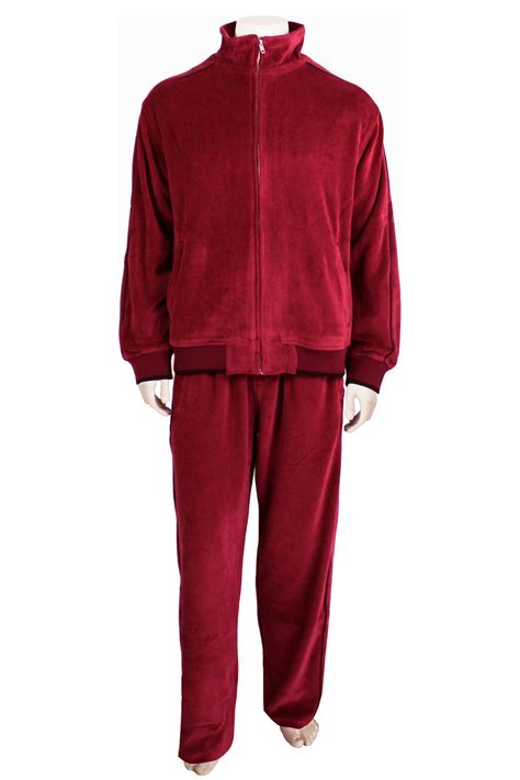 Mens Velour Tracksuits Jogging Suits Sweatsedo