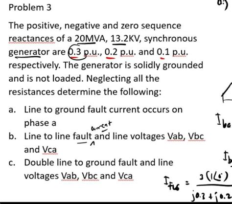 Solved Problem 3 The Positive Negative And Zero Sequence