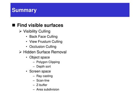 Ppt Hidden Surface Removal Powerpoint Presentation Free Download Id5781896
