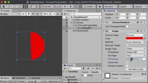 Unity Circular Progress Bar 구현하기 Youtube