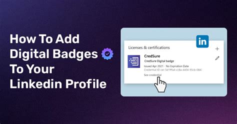 How To Add Digital Badges To Your LinkedIn Profile CredSure
