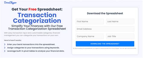 how to categorize expenses in excel template included docuclipper