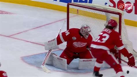 Tor Det Lyon With A Great Save Detroit Red Wings