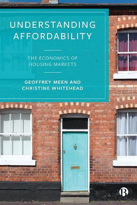 Understanding Affordability By Geoffrey Meen Paperback 9781529211856 Buy Online At The Nile