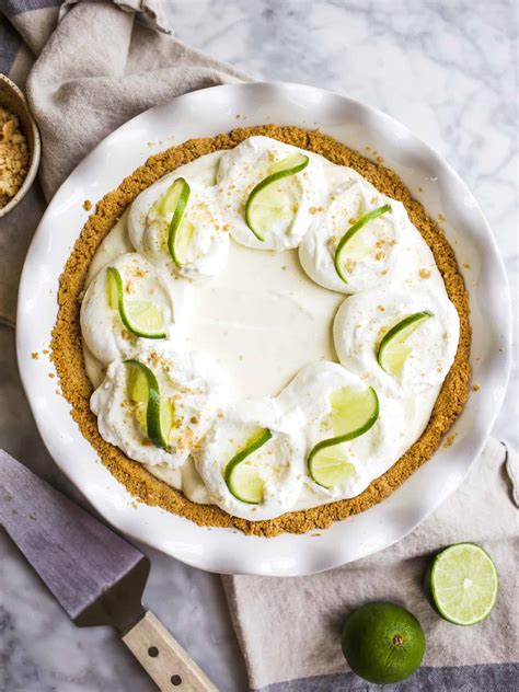 Creamy Key Lime Pie Wood And Spoon
