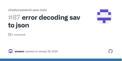 Error Decoding Sav To Json · Issue 87 · Cheahjspalworld Save Tools