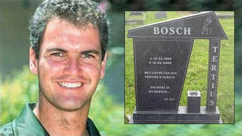 Tertius Bosch South African Tearaway Quick Who Had An Untimely Death