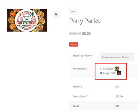 Product Input Fields Woocommerce Marketplace
