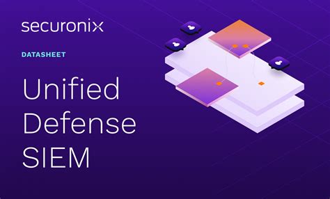 Unified Defense Siem Securonix