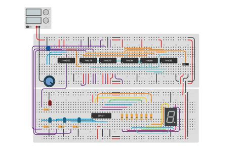 Circuit Design Copy Of Copy Of Modulo 8 Down Counter Tinkercad