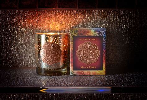 Mata Hari Tara Sofia Candle Santorus Shop Site Candles Perfumed Candle Candle Jars