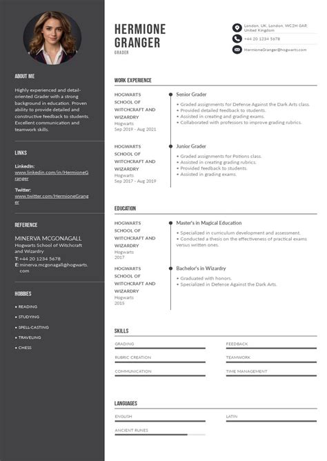Grader Resume A Guide To Scoring An A On Your Resume