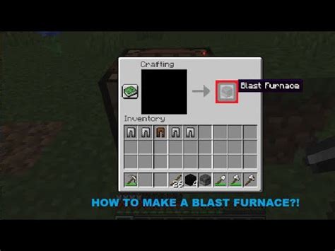 How To Make A Blast Furnace YouTube