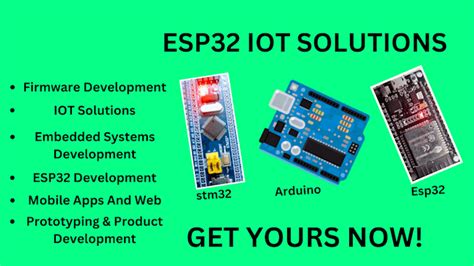 Develop Esp32 Iot Solutions And Embedded Systems Projects By Happyblast Fiverr